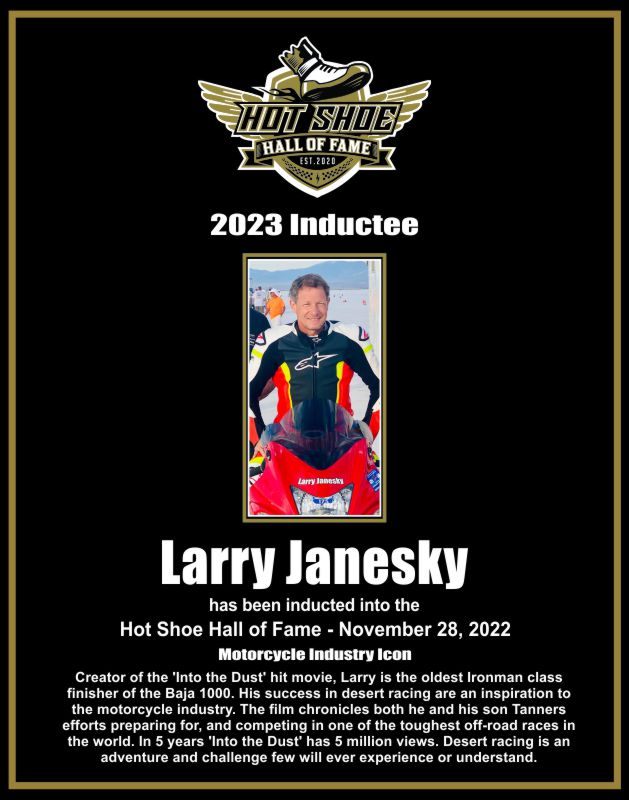 Hot Shoe Hall of Fame :: 2023 List of Inductees