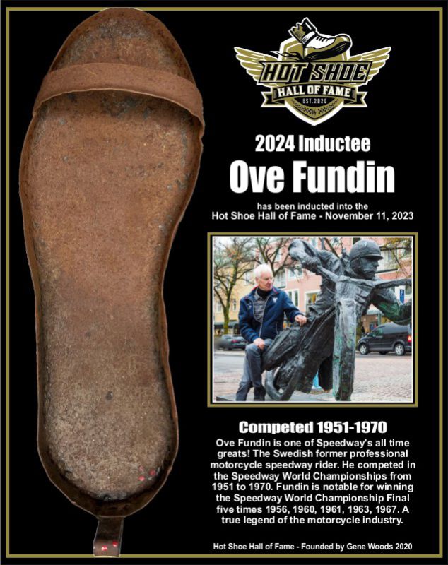 Hot Shoe Hall of Fame :: Five-Time World Champion Ove Fundin Leads ...